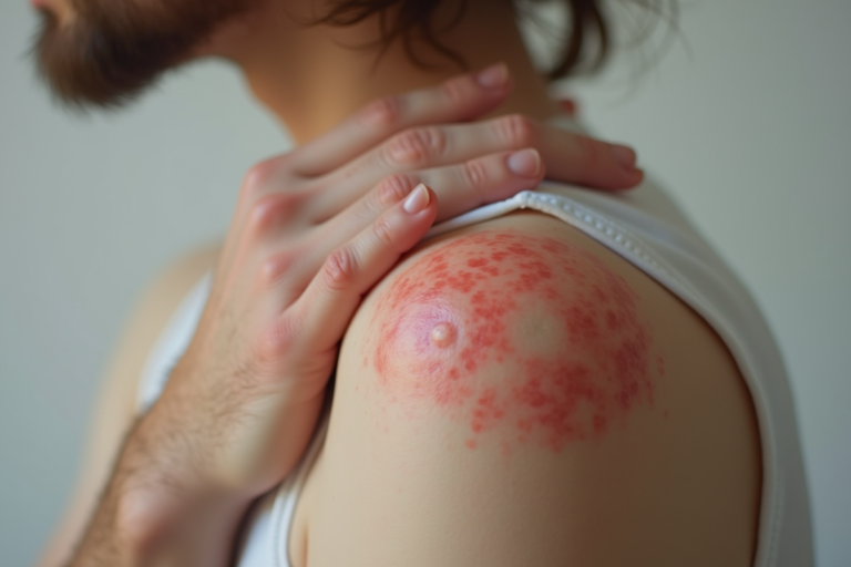 Plaques rouges sur le corps : quelles maladies les provoquent ? - Le ...